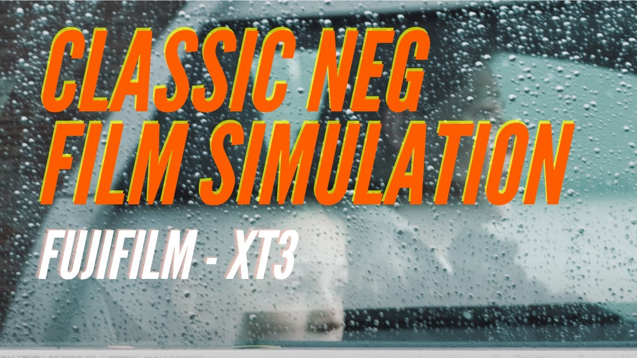 Classic Neg Film Simulation - Street photography - Fujifilm X-T3 - YouTube
