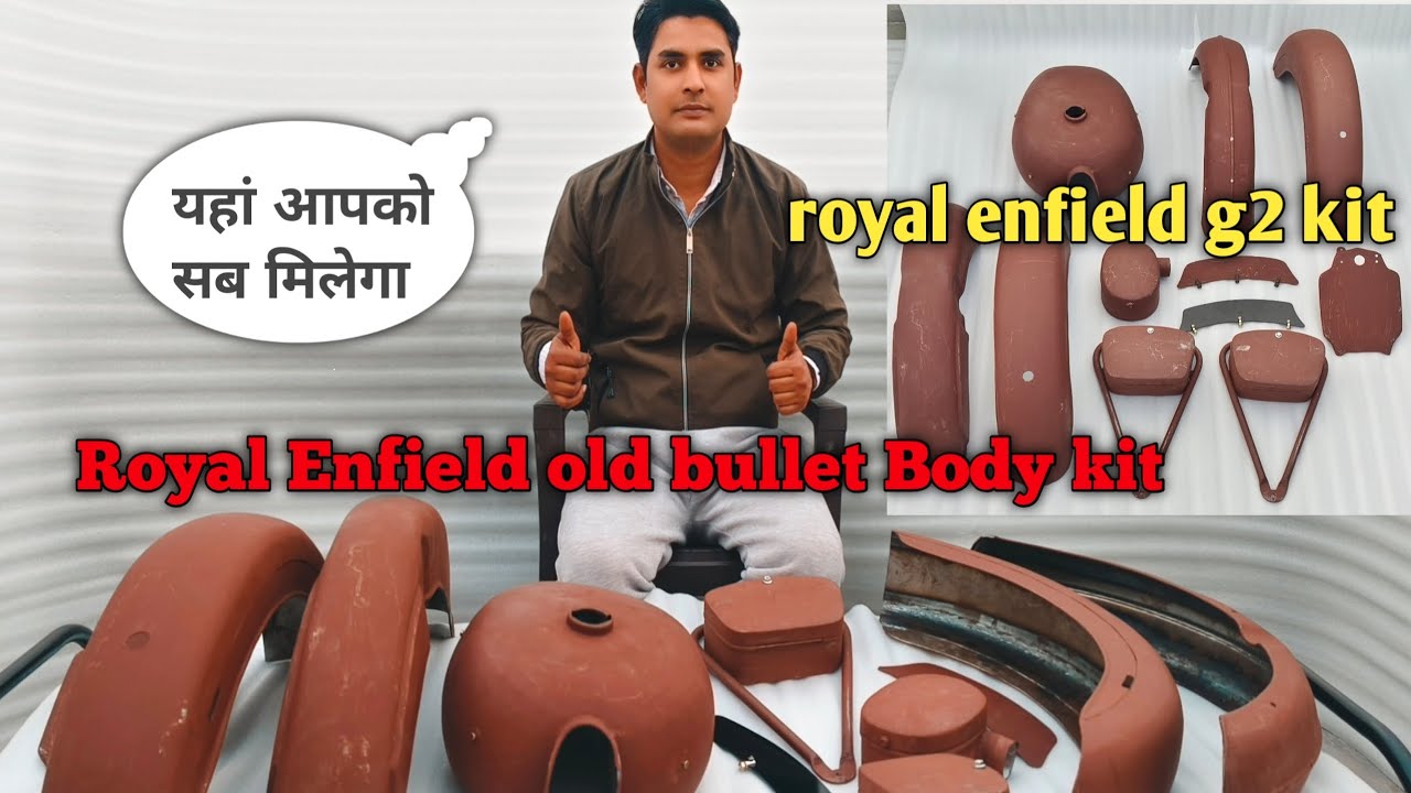 Royal enfield old model full body kit | royal enfield g2 kit - YouTube