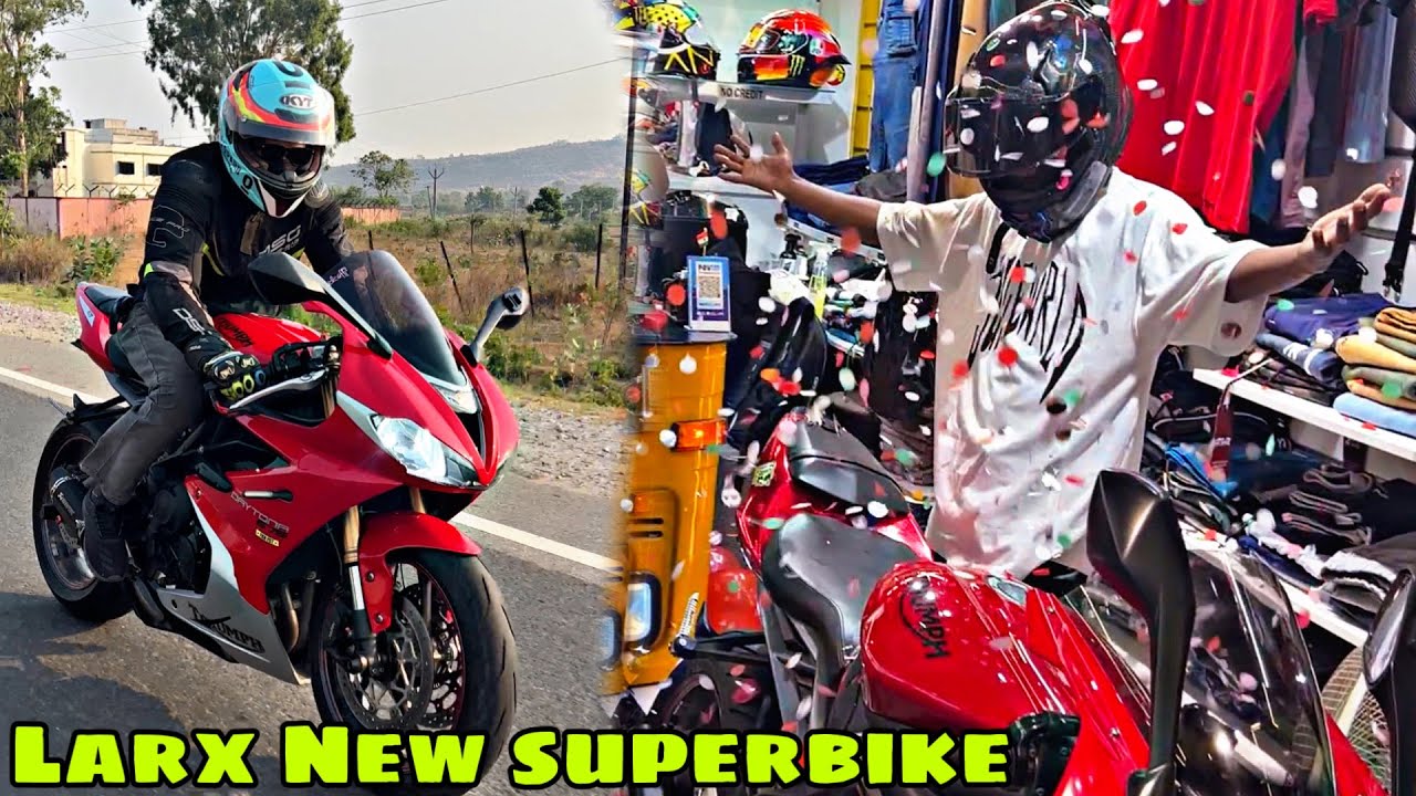 Larx ka new superbike /// sexy Dytona 675 !!! @larx congratulations 🎉🧡 ...