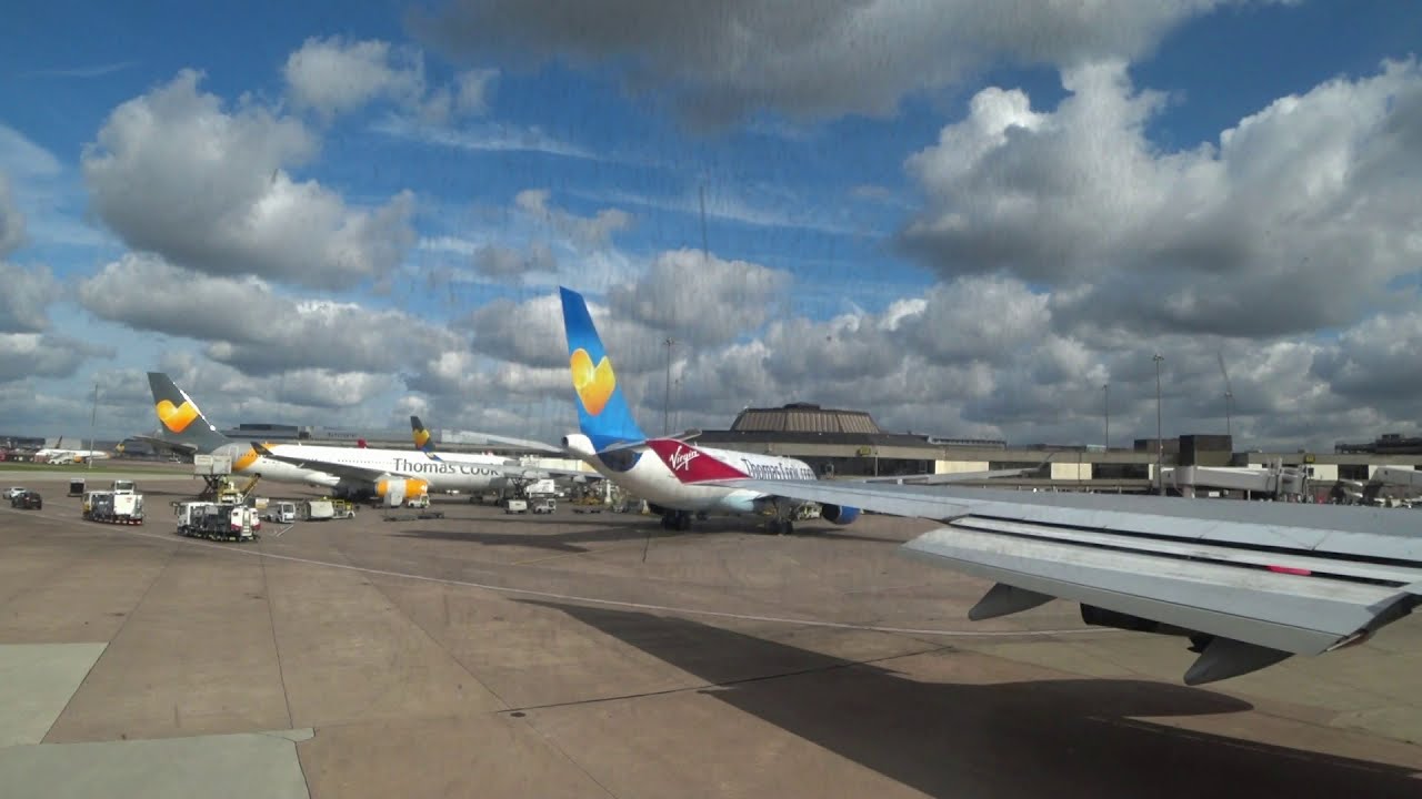 time laps flight from Manchester to Orlando - YouTube