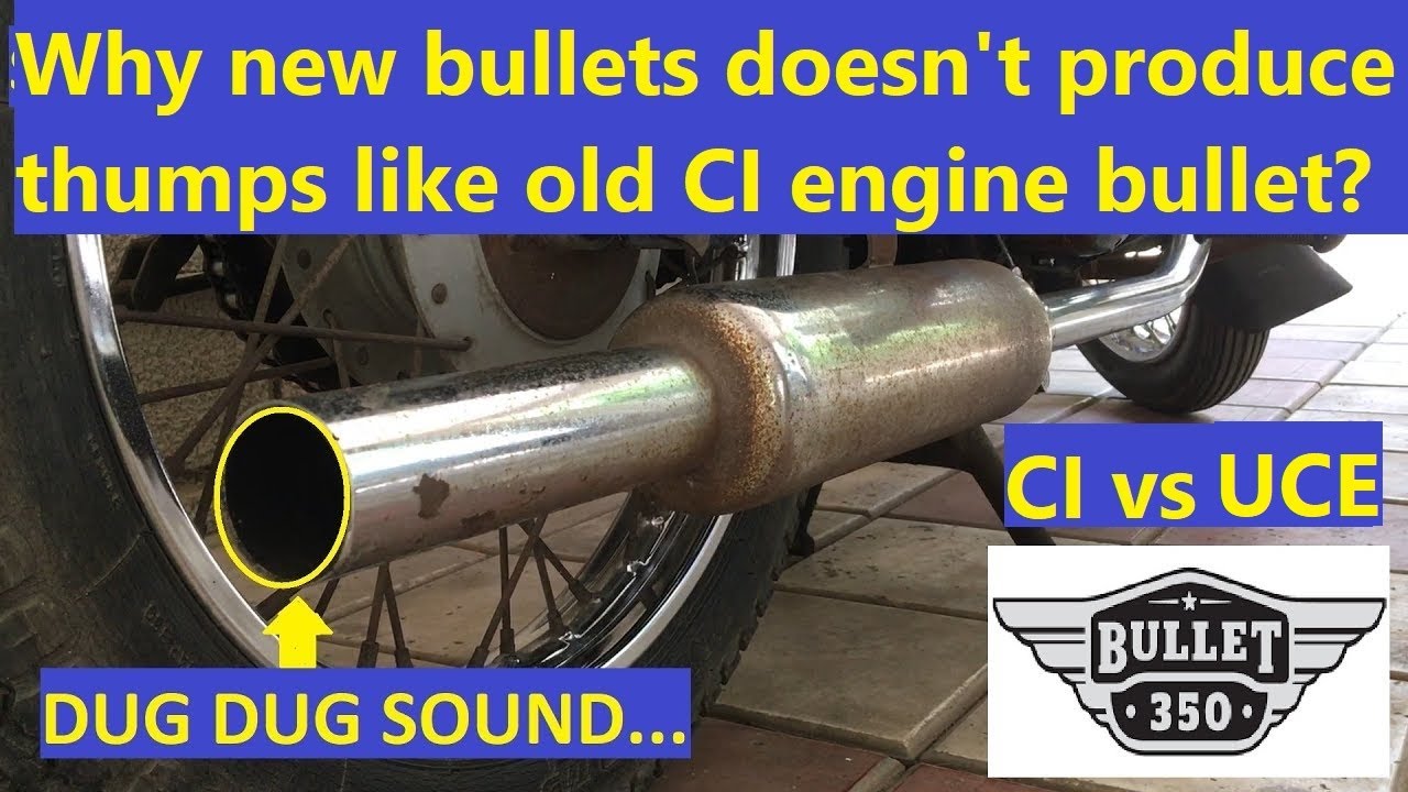 Vlog # 29 - Why new (UCE) bullet doesn't produce thumps like an old CI ...