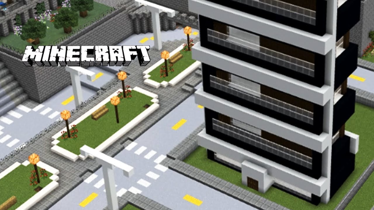 Como fazer um pequeno Prédio Moderno no Minecraft - neimarjanke - YouTube