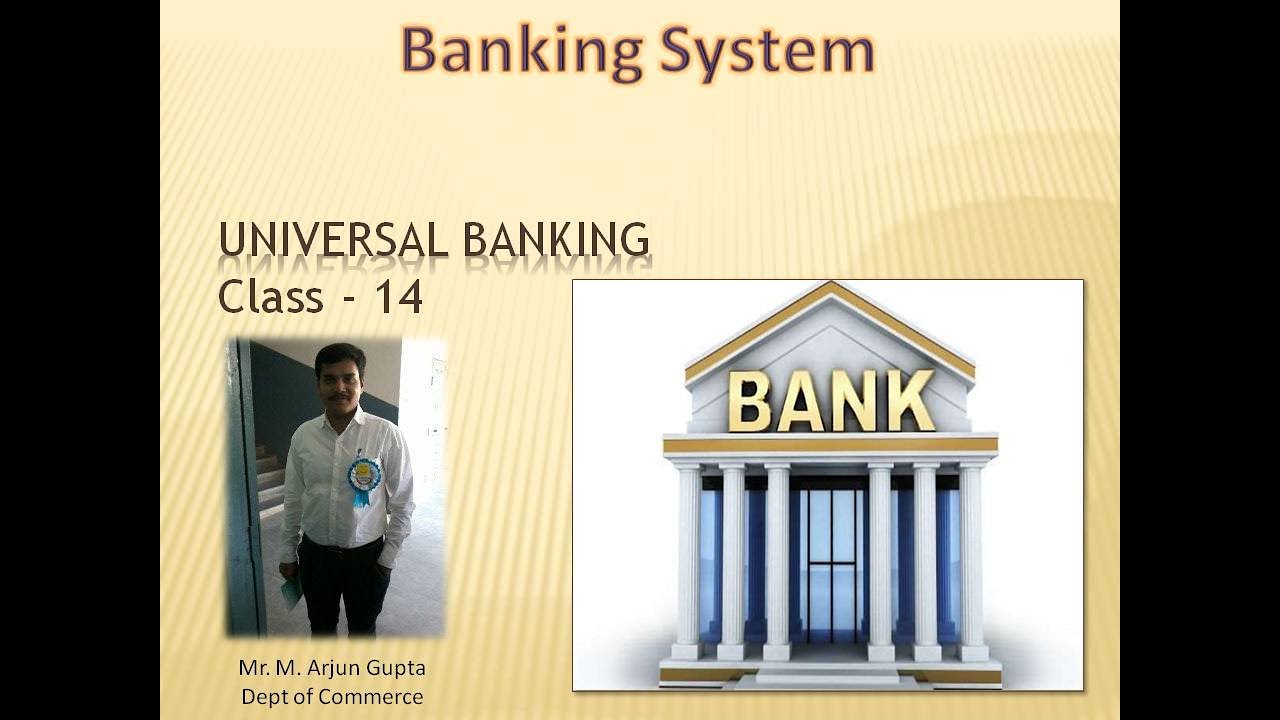 Universal Banking 14 - YouTube