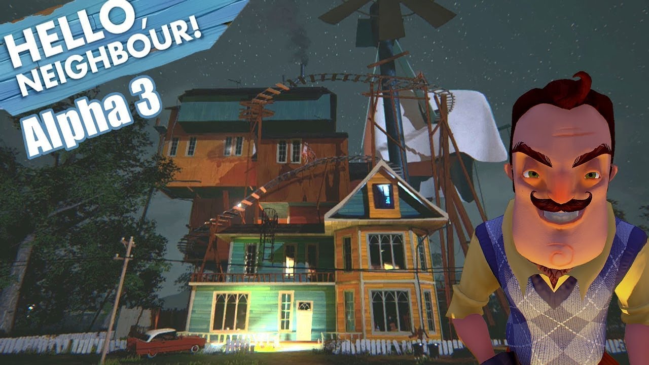 HELLO NEIGHBOR ALPHA 3 Full Game - YouTube