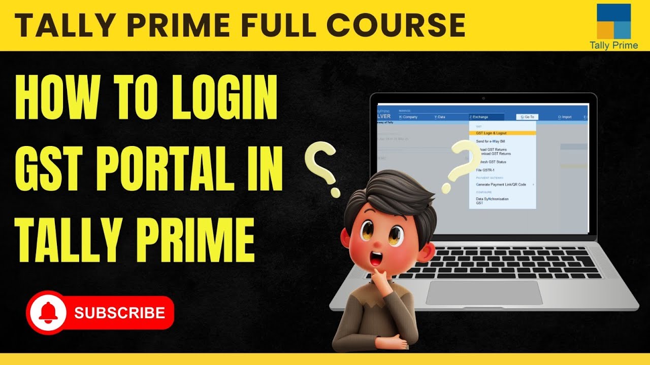 How to Enable APIAccess for Connected GST from TallyPrime | Tally Prime ...