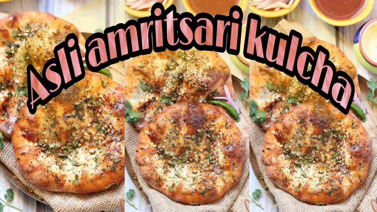 original amritsari kulcha | khalsa kulcheya wale |amritsar food - YouTube