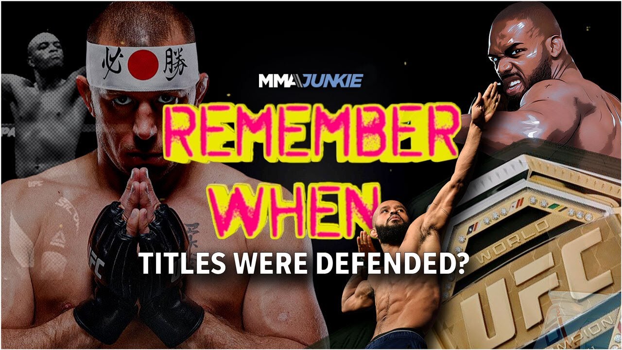 Remember when... UFC titles were defended? - YouTube