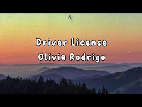 Driver License - Olivia Rodrigo (Lyrics) - YouTube