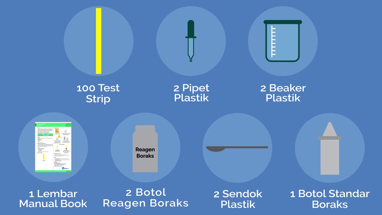 Video Tutorial Boraks Test Kit Purnamalab - YouTube