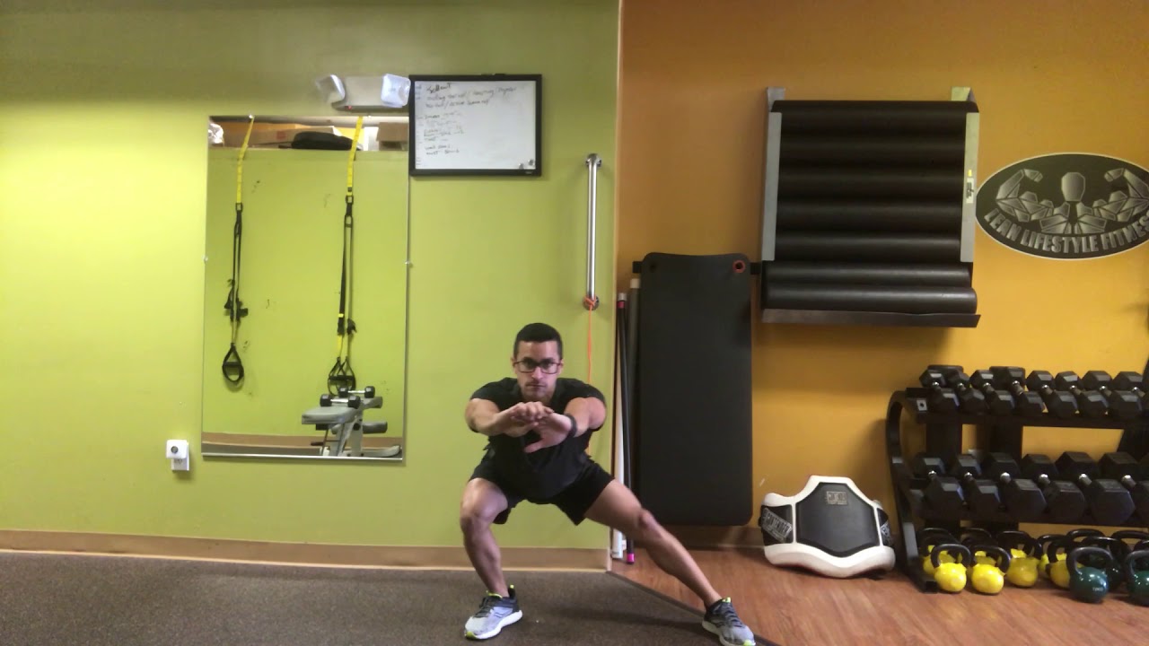 Cross Squat - YouTube