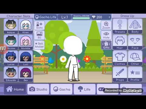 Como criar o Max steel no gacha life - YouTube