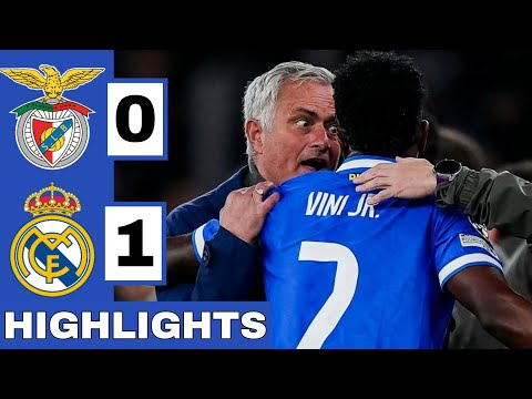 ⚪️Benfica vs Real Madrid (0-1) Extended HIGHLIGHTS | UEFA Champions League