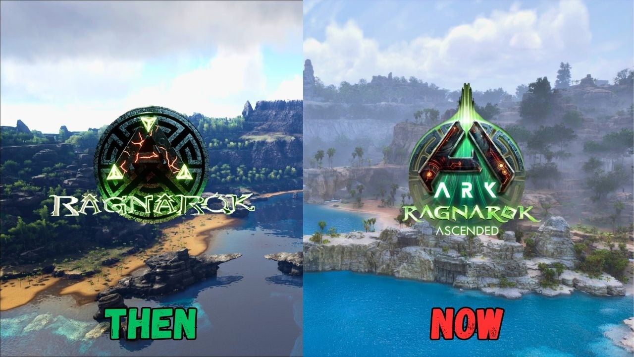 ARK Ragnarök: THEN vs NOW – Unreal Engine 5.5 Comparison ASE vs ASA ...