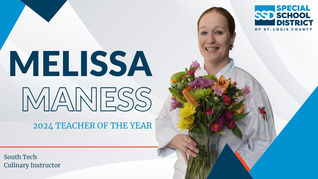 Congratulations to Melissa Maness, 2024 SSD Teacher of the Year! - YouTube
