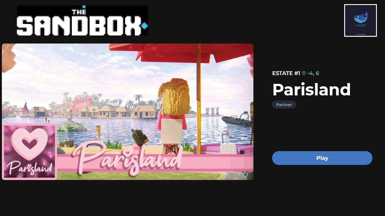 Sandbox Parisland - YouTube
