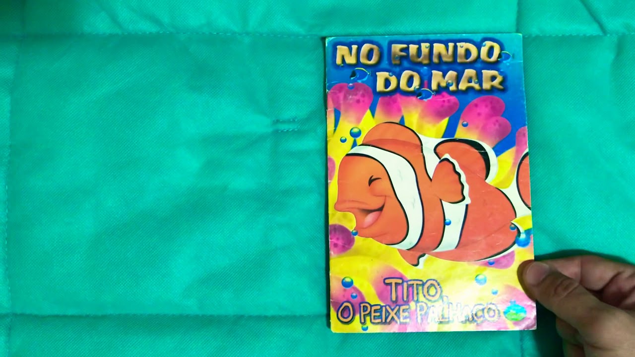 Leitura do Livro Tito, o Peixe Palhaço com o Tio Tatá - YouTube