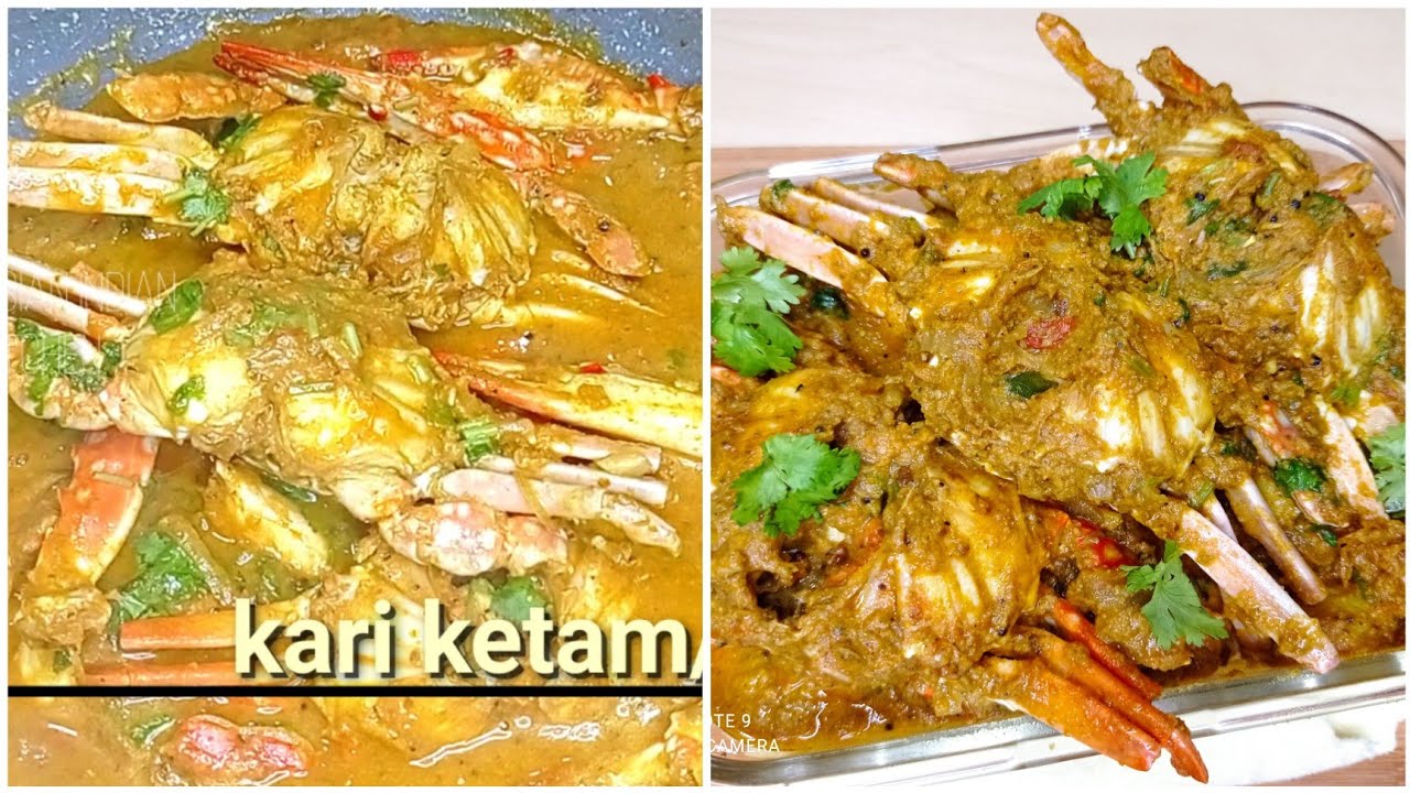 resep kari ketam|kari kepiting india|crab curry south Indian style|crab ...