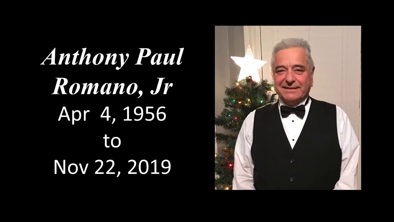 Tony Romano Memorial FINAL - YouTube