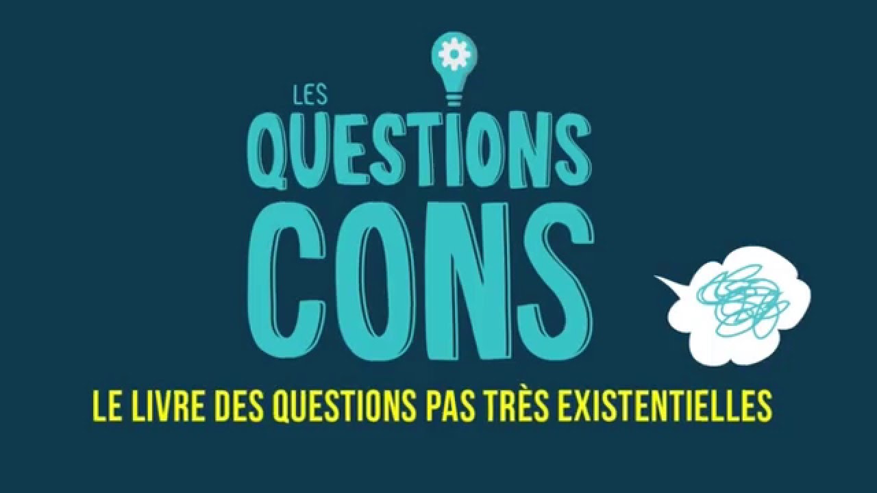 Hugo présente Les Questions cons (le livre !) - YouTube