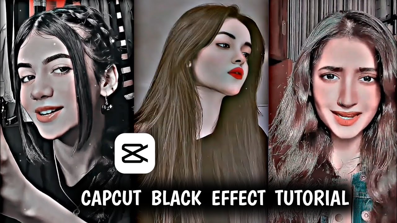 New Trending Black Effect Video Editing in Capcut App || Black Effect ...