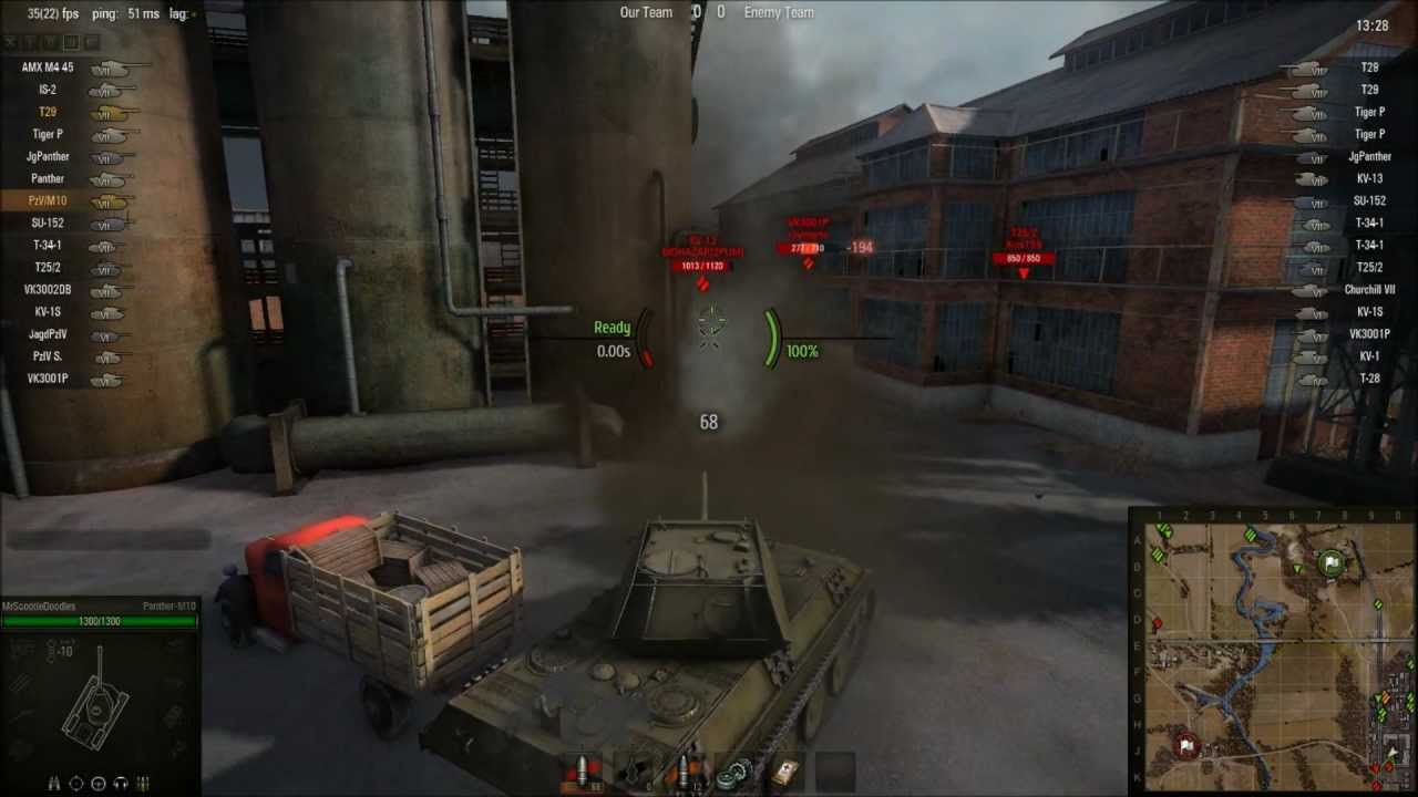 World of tanks 42 - PzV/M10 - YouTube