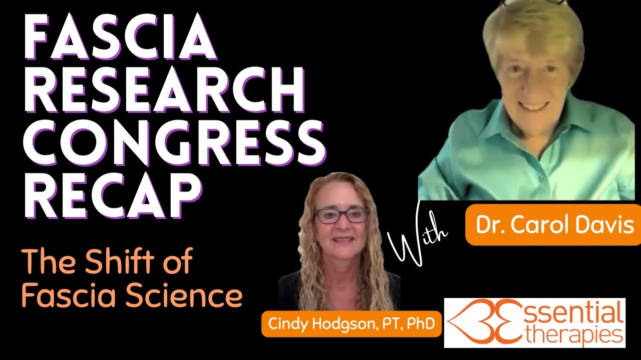 Discussing the 7th Fascia Research Congress with Dr. Carol Davis - YouTube