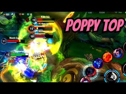 WILD RIFT 6.2A POPPY TOP | SUNDERED SKY | POPPY BUILD RUNES - YouTube