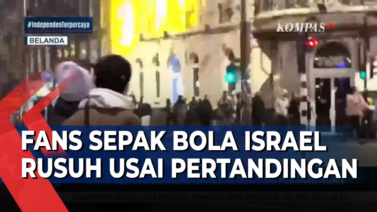 Fans Sepak Bola Israel Rusuh Usai Pertandingan - YouTube