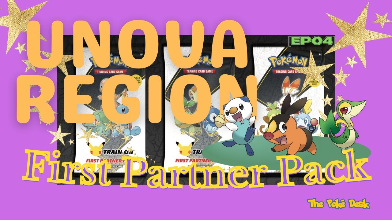Pokemon TCG - First Partner Pack Opening - Unova Region [EP04] - YouTube