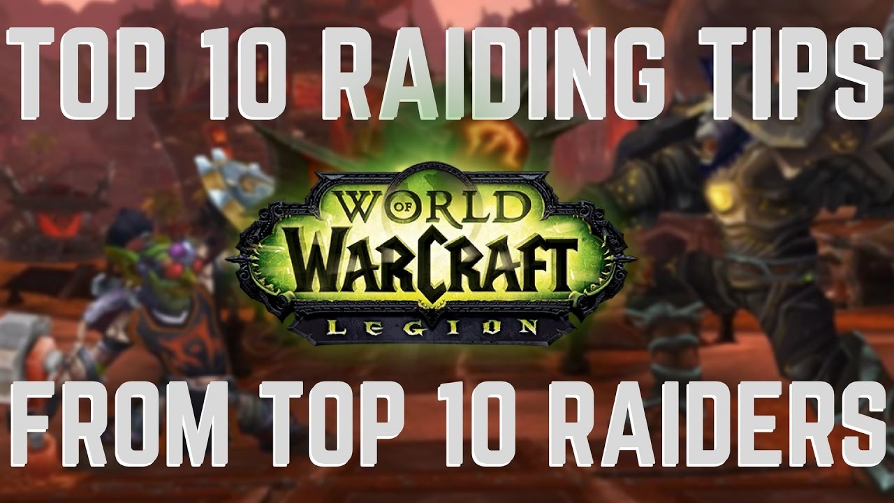 Top 10 Raiding Tips From Top 10 Raiders - YouTube