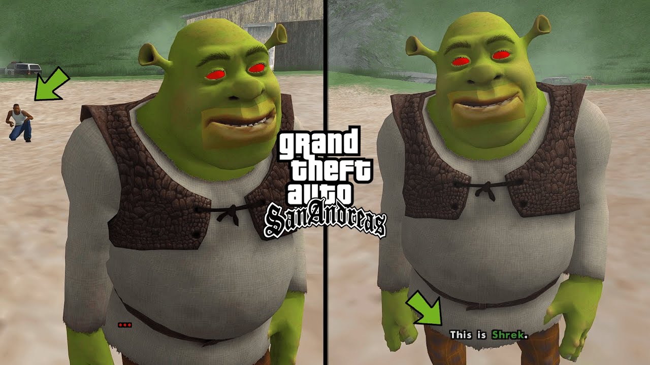 GTA San Andreas - Shrek - YouTube
