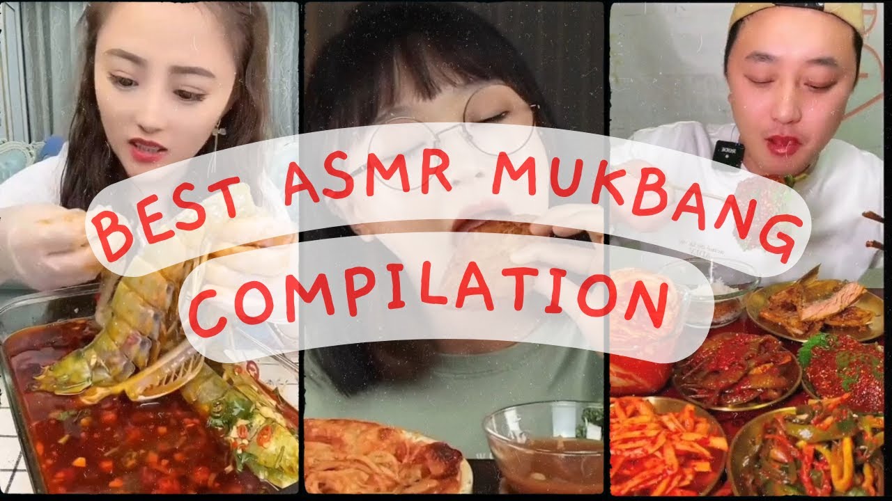 ASMR BEST MUKBANG COMPILATION #asmr #asmreating #asmrsounds #mukbang ...