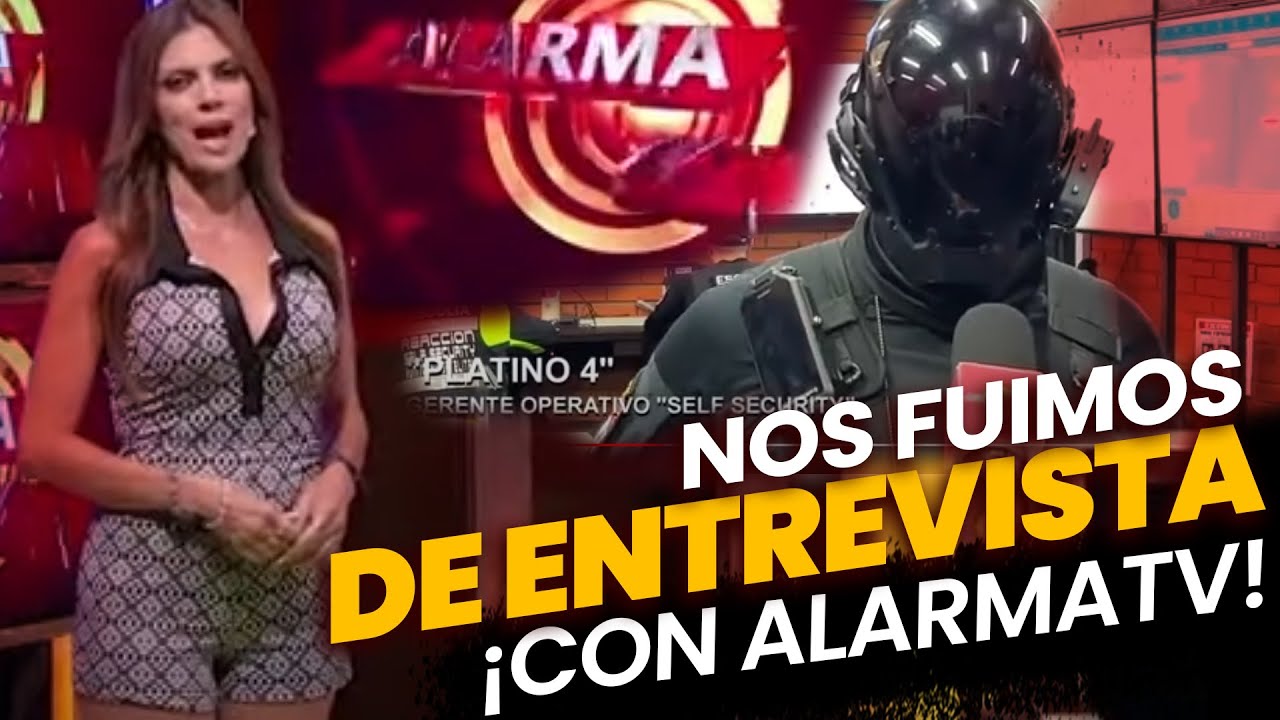 QUE GRAN HONOR SER ENTREVISTADO POR ALARMATV// LIANNA GRETHEL Y JORGE ...