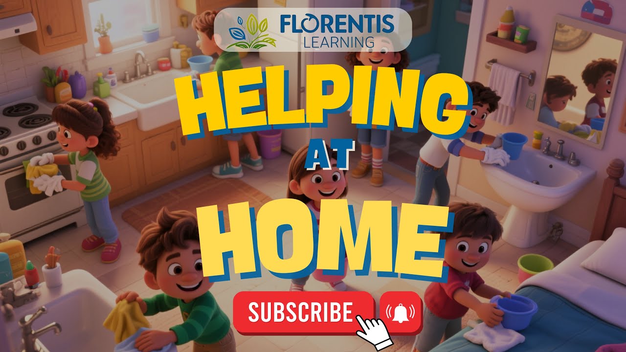 Chores Song for Kids | Learn English Household Chores - YouTube