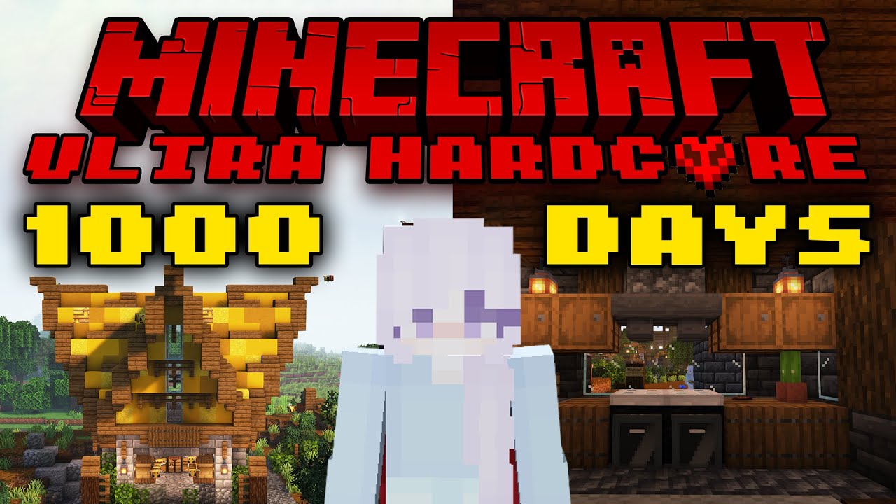 Surviving 1000 Days Without Natural Regeneration | Minecraft Ultra ...