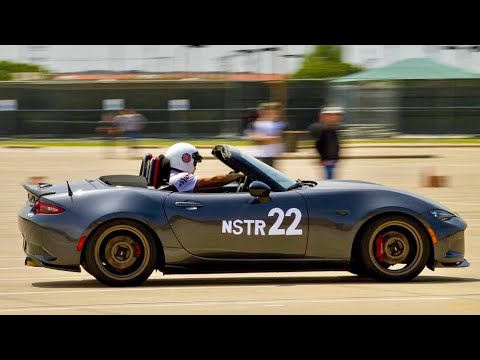 Miata ND Autocross SCCA Solo: Winning run