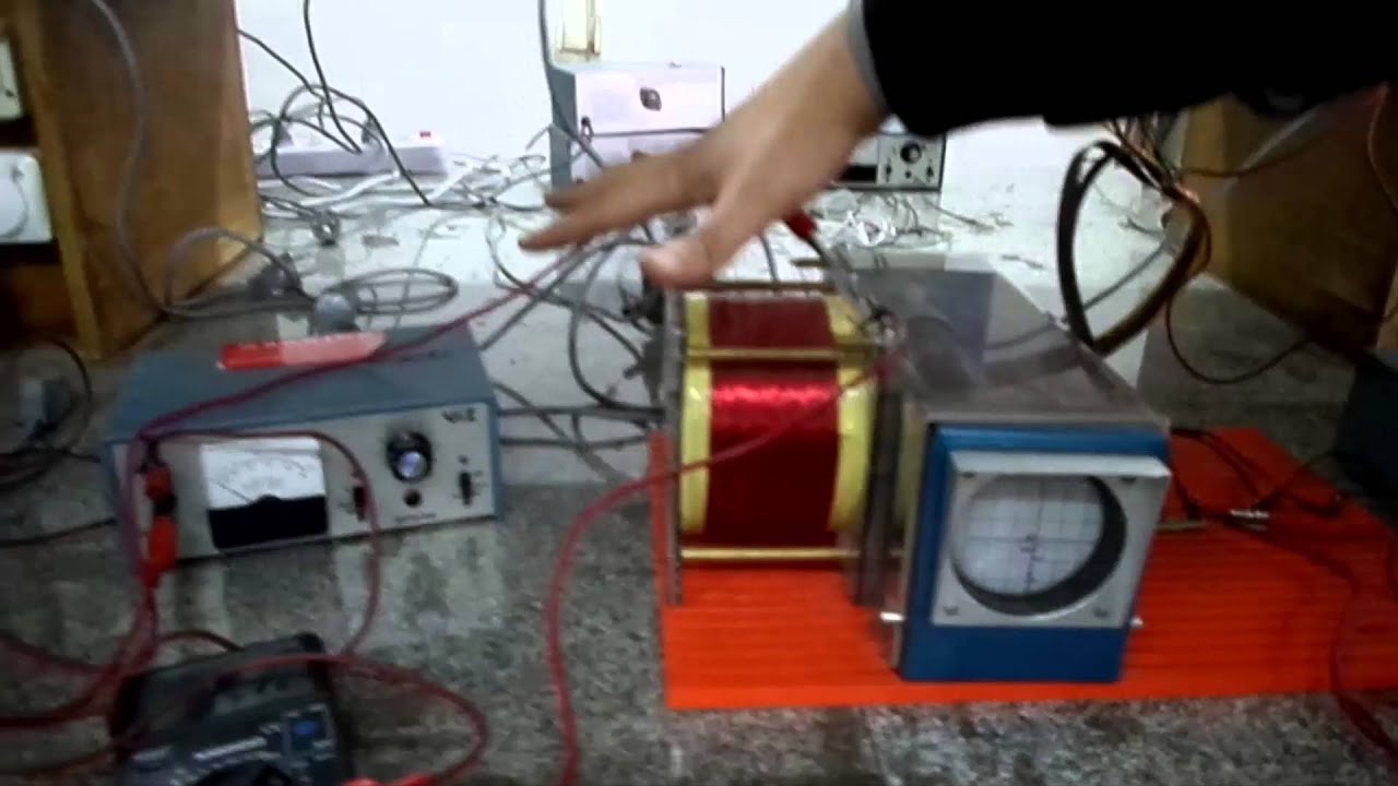 The Effect Of Magnetic Field And Electric Field On Cathode Ray Tube C R