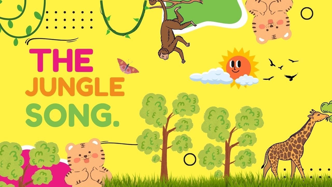 🐵 Jungle Adventure Song for Kids | Fun Animal Song for Ages 3-6🎶🦁 - YouTube