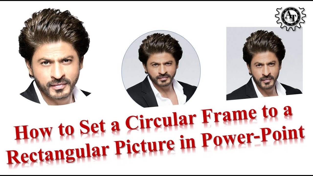 HOW TO SET A CIRCULAR FRAME TO A RECTANGULAR PHOTO IN MICROSOFT ...