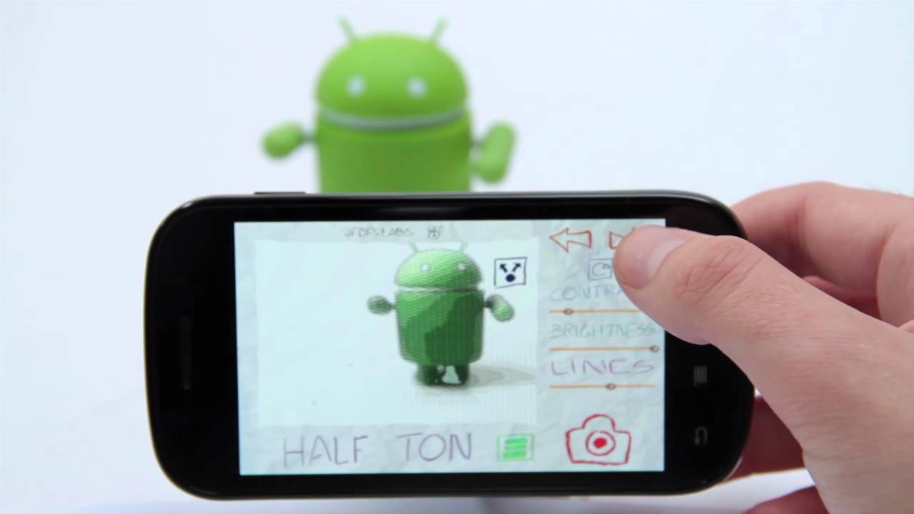 Paper Camera Android app review - YouTube