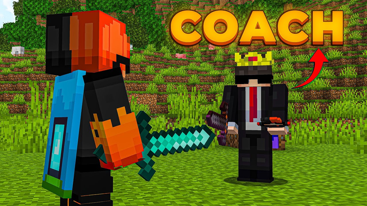 I Hired a Minecraft PvP Coach, Then Defeated Him - YouTube