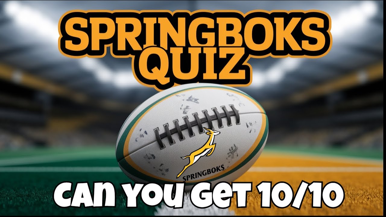 Springboks Ultimate Rugby Quiz 10 Questions You Should Know! # ...