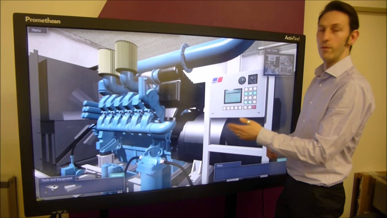 Agility3 Interactive Maintenance Trainer Demo on the Promethean ...