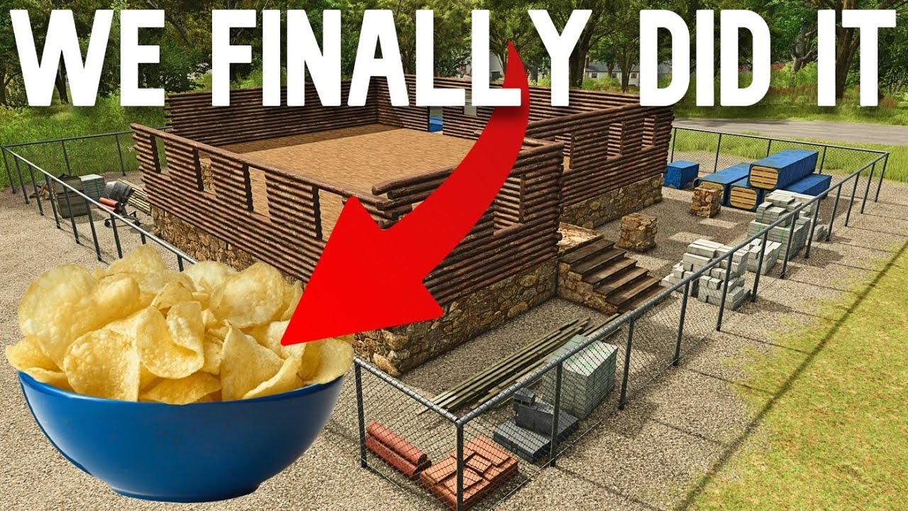 POTATO CHIPS ARE HERE! - We Built The Potato Chip Factory in Farming ...