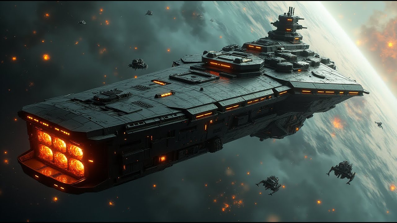 Invasion Signal! Human War Cruiser Pierces Alien Territory! - YouTube