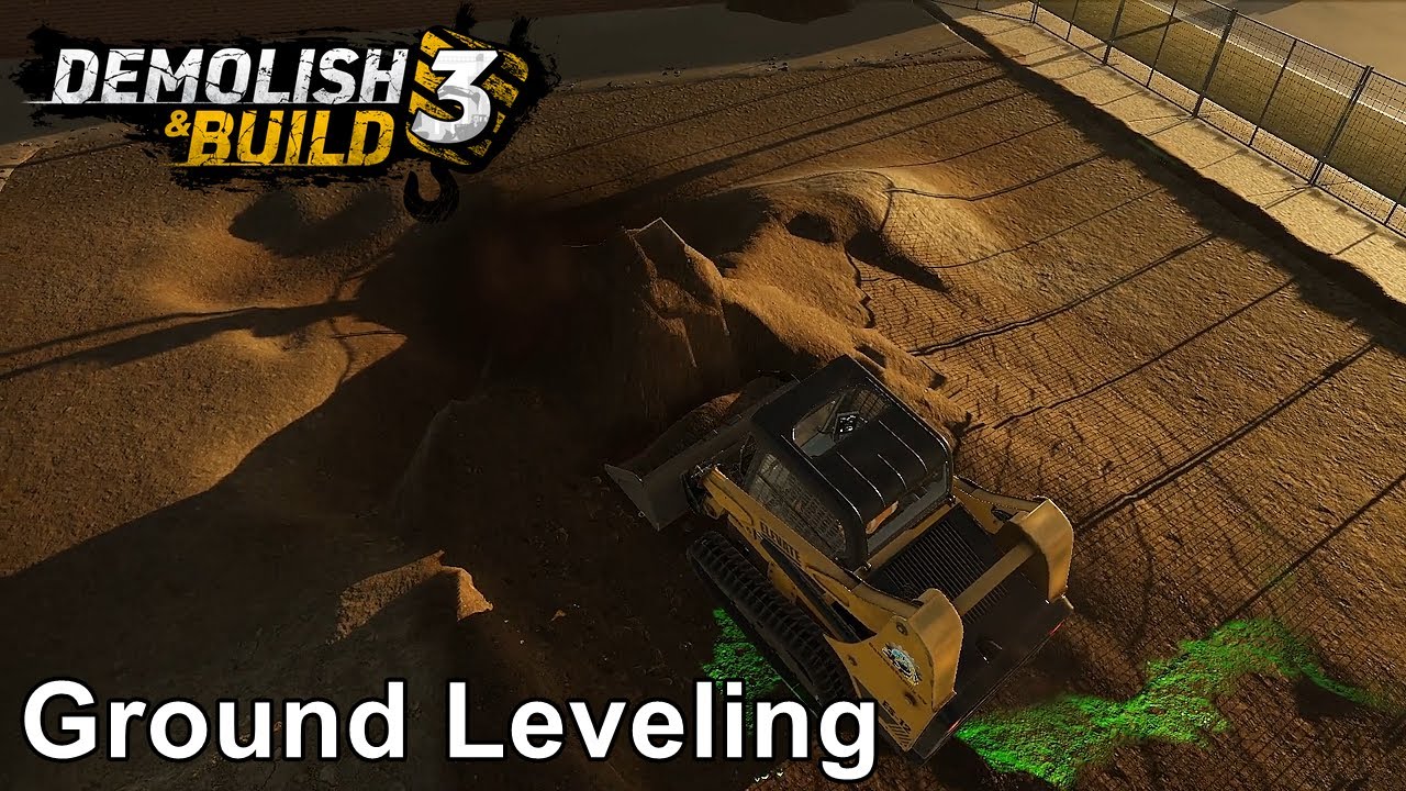 Demolish & Build 3 - Ground Leveling - Game Walkthrough - 4 - YouTube
