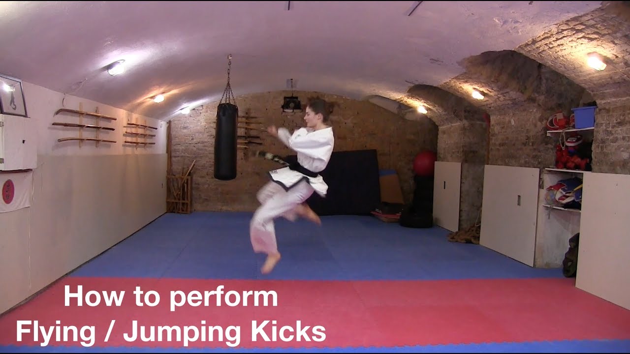 Taekwon-do | How to Execute Jumping/Flying Kicks 🥋 - YouTube