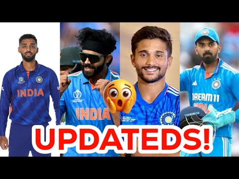 HUGE UPDATES on INDIA CT SQUAD🤔! | Champions Trophy 2025 Cricket News ...
