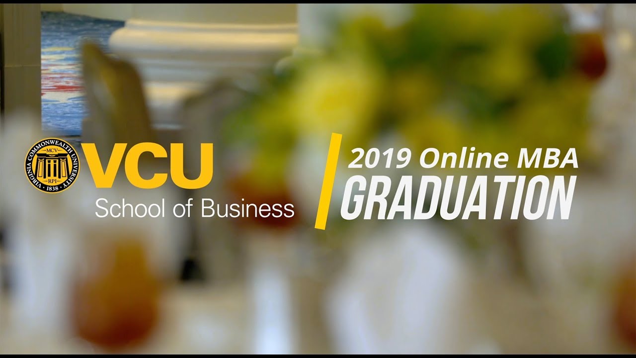 VCU Online MBA Graduation 2019 - YouTube