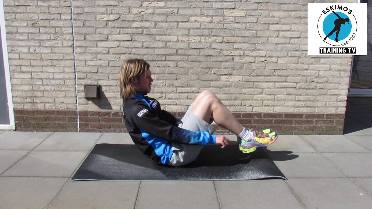 Full Ab Curl Up - YouTube